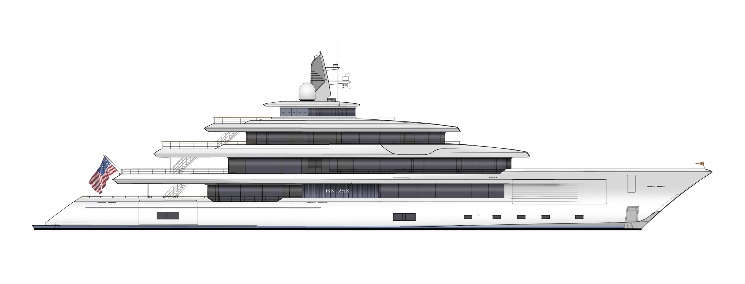 New order for a 70 meter new built project - Hakvoort Shipyard